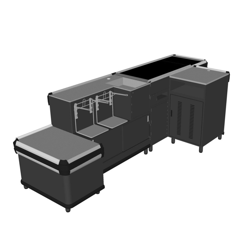 Cashier Counter and Checkouts for Retail Stores - Gibson Retail Solutions