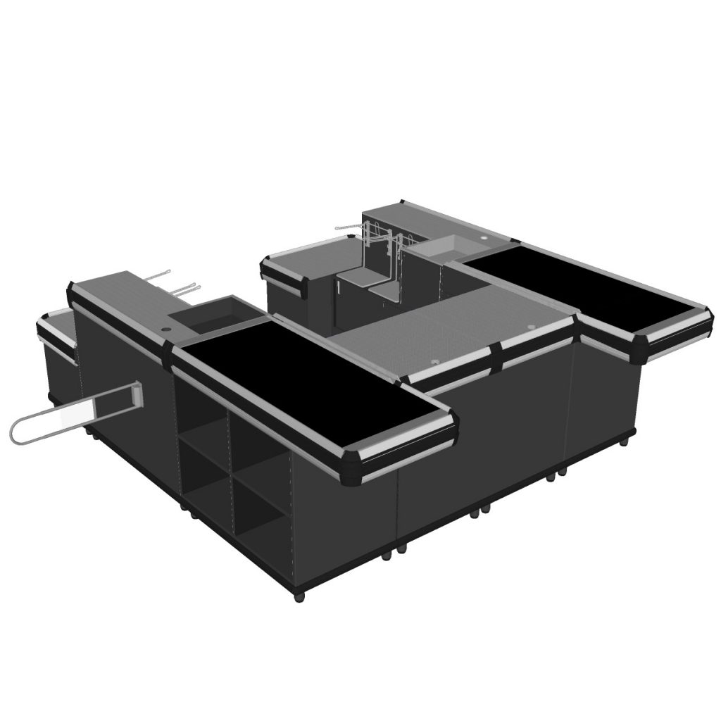 Cashier Counter and Checkouts for Retail Stores - Gibson Retail Solutions