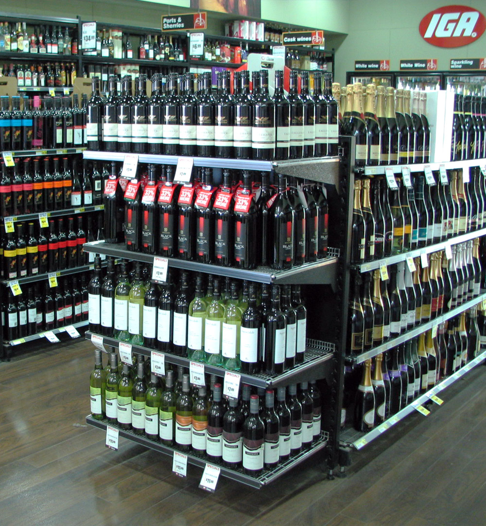 Liquor Modular Cantilever Heavy Duty Shelving (SYS70)